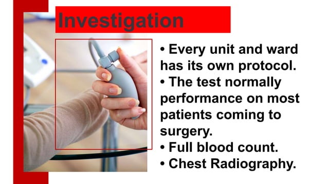 Pre, intra and post operative care | PPTX