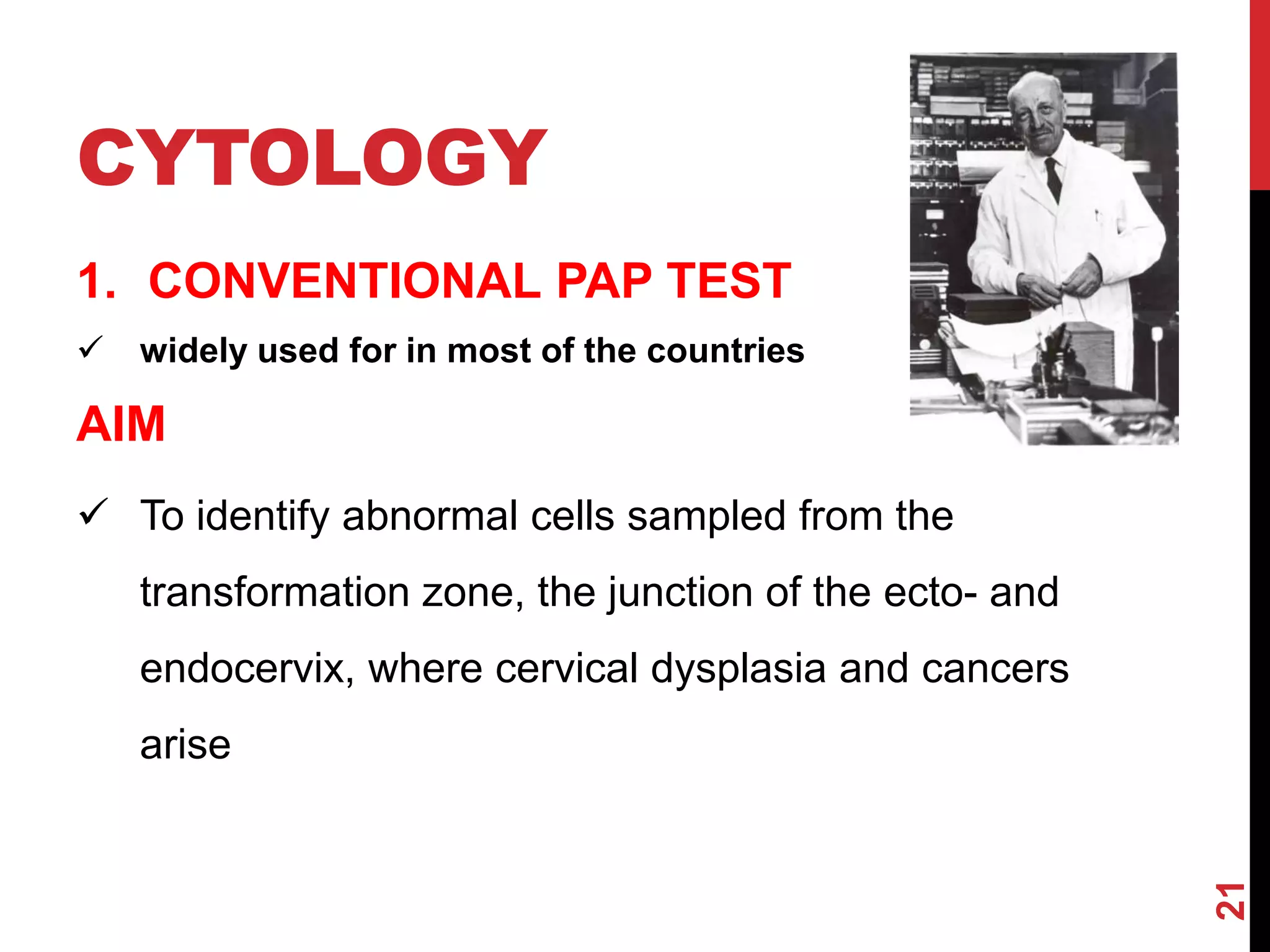 Preinvasive lesion of ca cervix(CIN) | PPTX