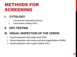 Preinvasive lesion of ca cervix(CIN) | PPTX