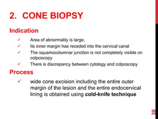 Preinvasive lesion of ca cervix(CIN) | PPTX
