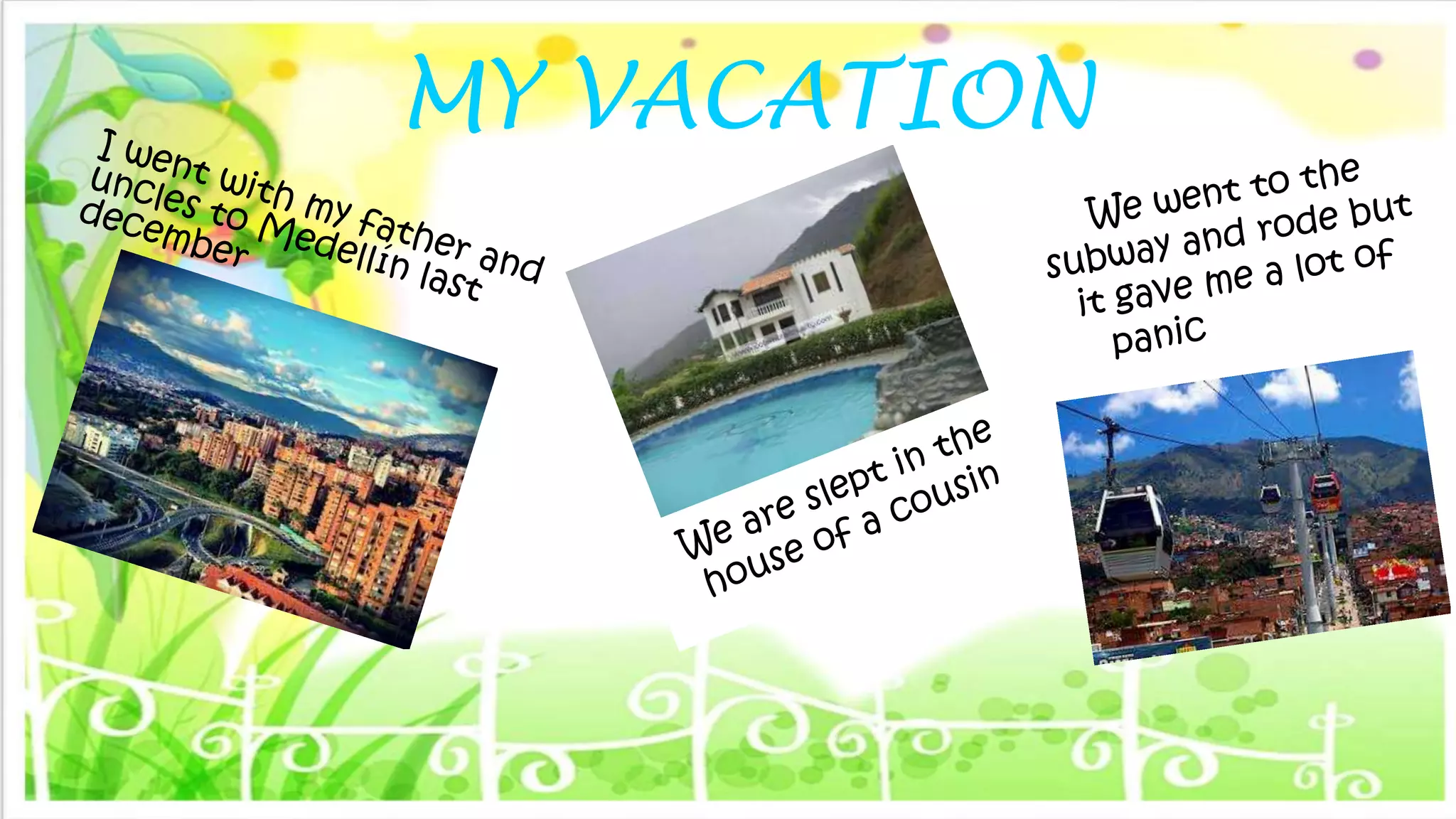 ingles vacaciones | PPTX