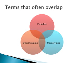 Prejudice (Social Psychology) | PPTX