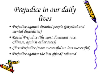 Prejudice 2 | PPT