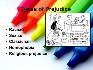 Prejudice and discrimination | PPT