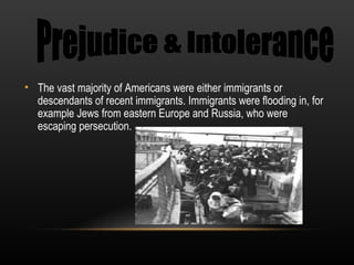 Prejudice and Intolerance | PPT