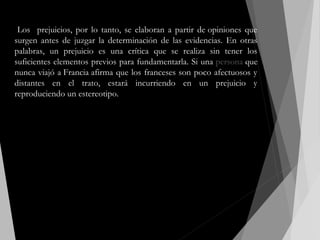 Prejuicios | PPT