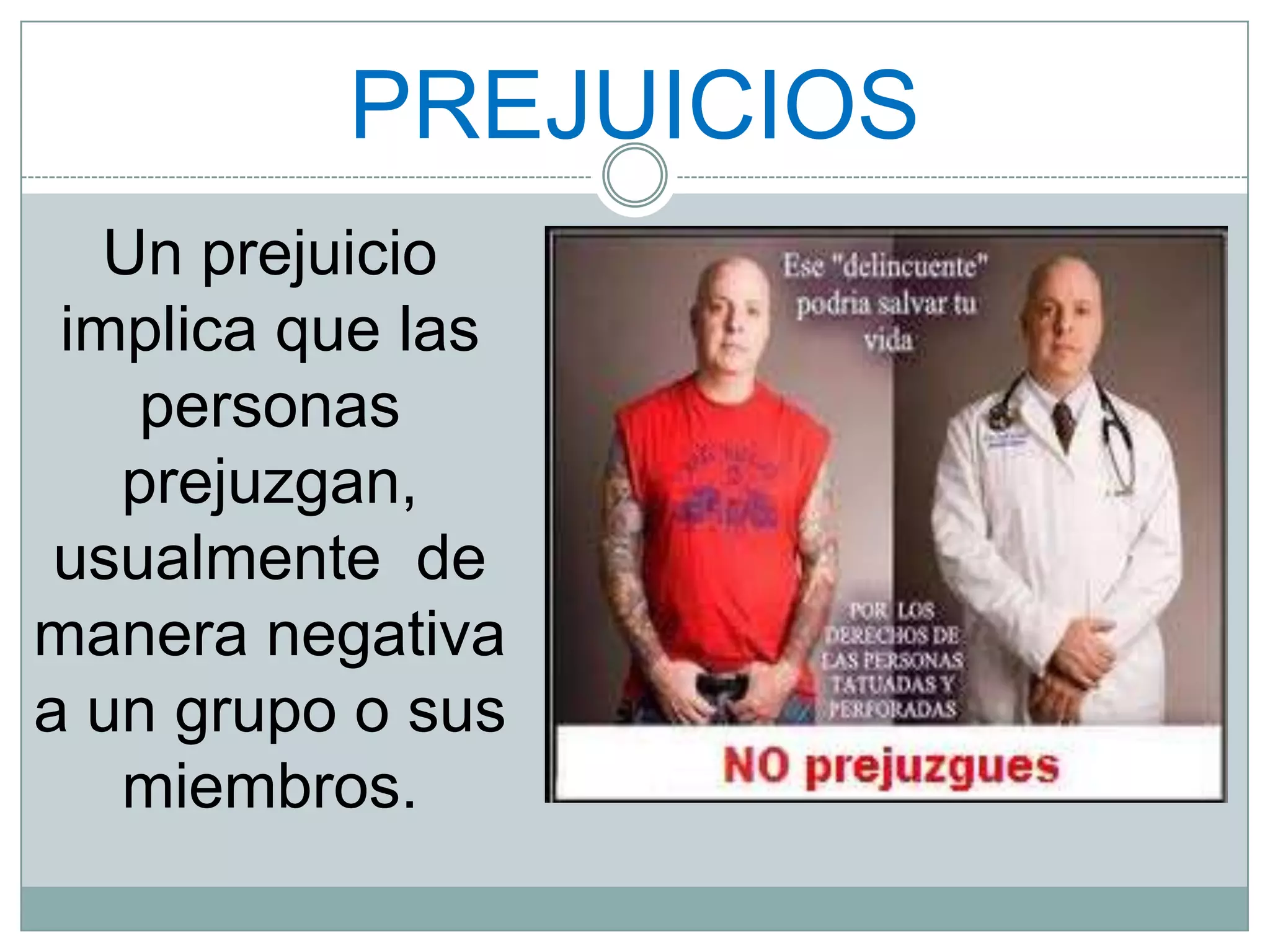 Prejuicios y estereotipos en la sociedad mexicana | PPTX