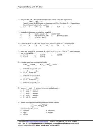 Pre kimia un_sma_ipa_2012 | PDF