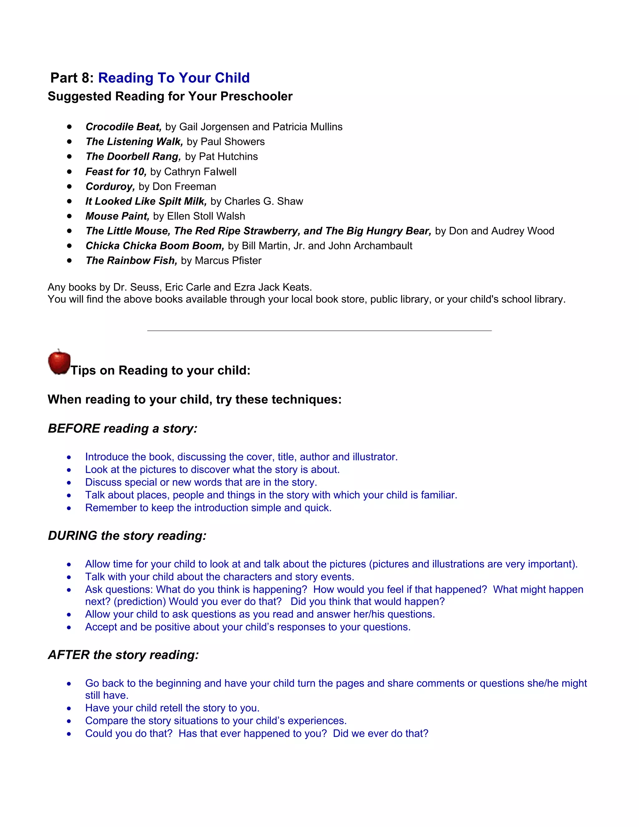 Prekkindergartenreadinesschecklist | PDF