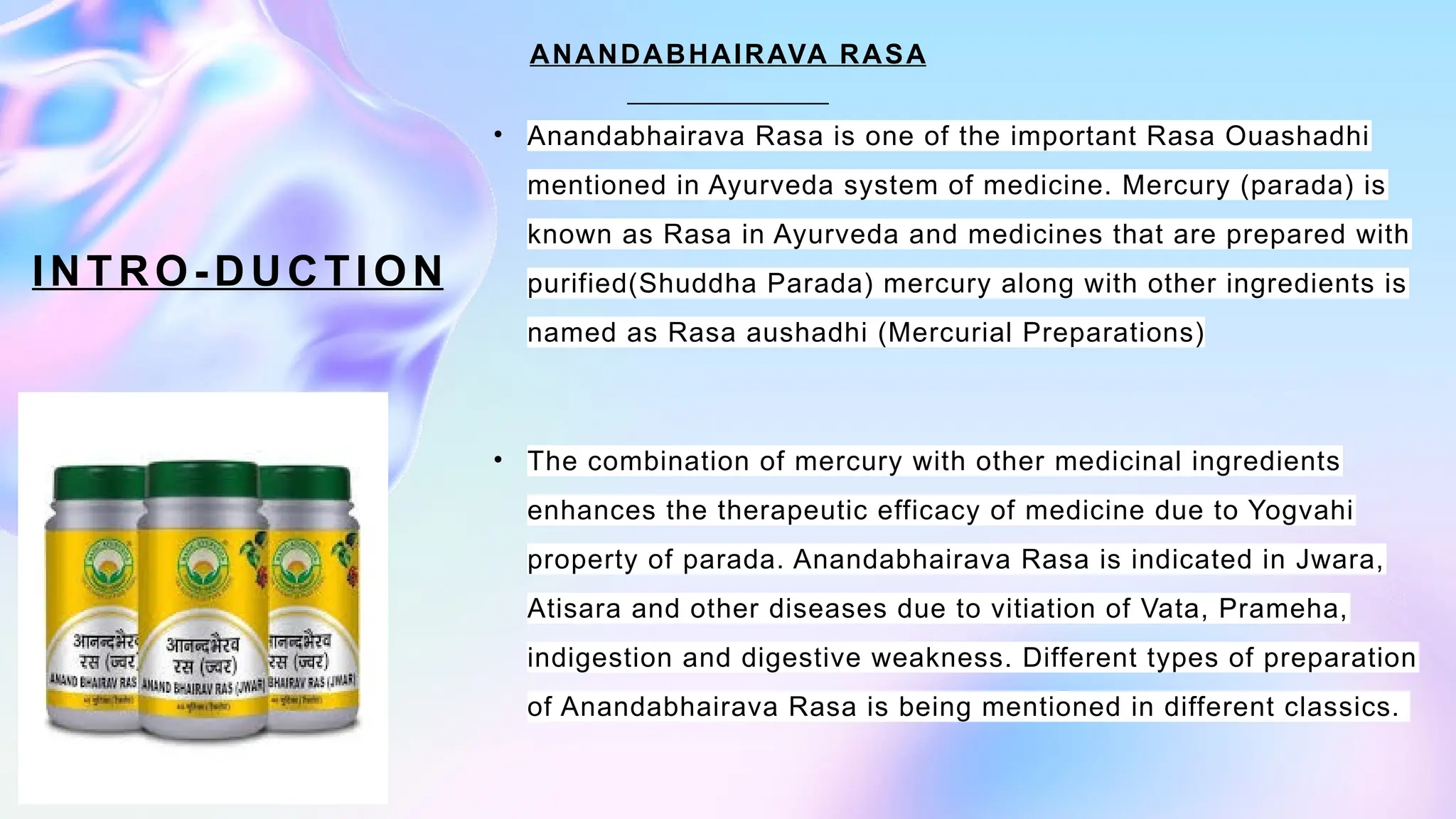 a ayurvedic formulation ANAND BHAIRAV RASA.pptx