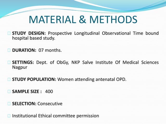 Universal screening for gestational diabetes by DIPSI test by Dr ...