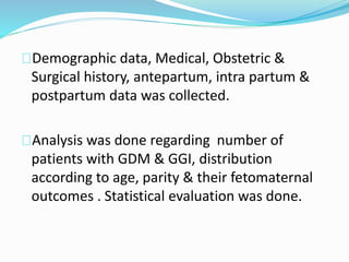 Universal screening for gestational diabetes by DIPSI test by Dr ...