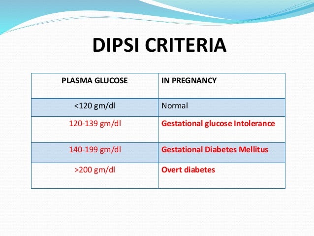 Universal screening for gestational diabetes by DIPSI test by Dr.Prek…