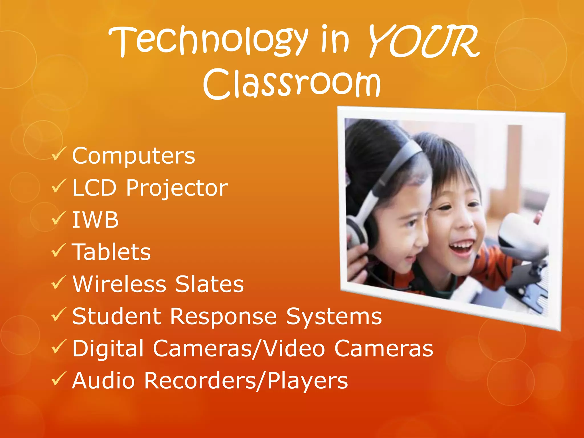 Pre k technology presentation | PPTX