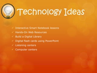 Pre k technology presentation | PPTX