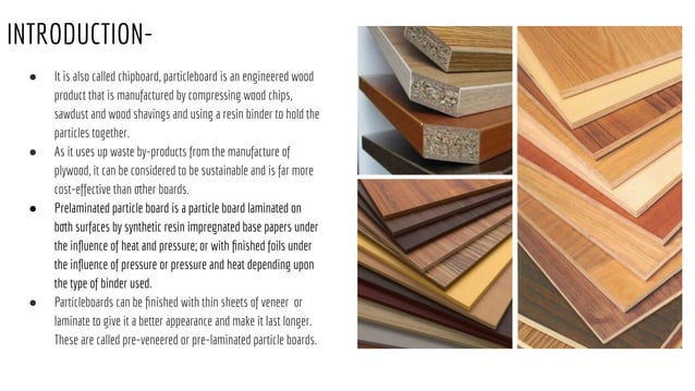Prelaminated particle board | PDF | Woodworking | Arts and Crafts