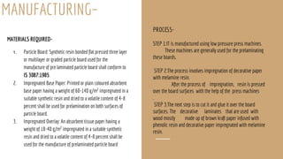 Prelaminated particle board | PDF