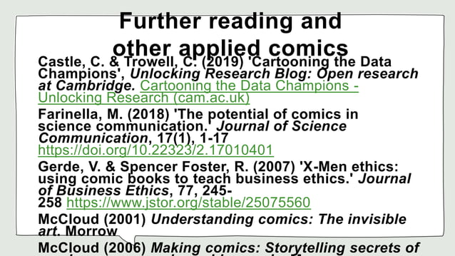 Trowell, C. & Castle, C. Cartooning the Library: why and how to use ...