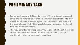 Preliminary Task | PPT