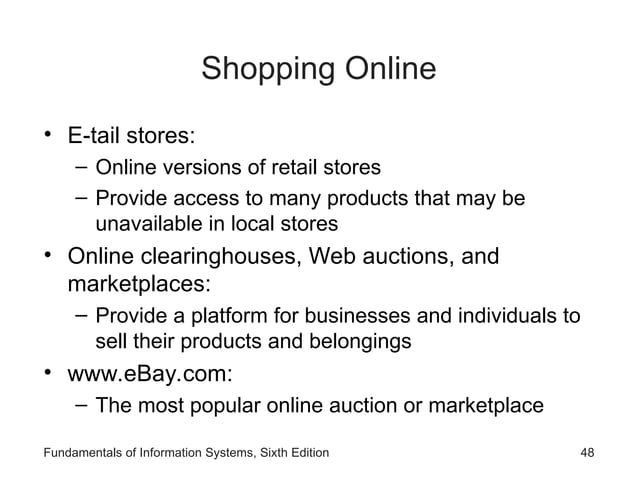 Introduction to in formation system - midterm | PPT