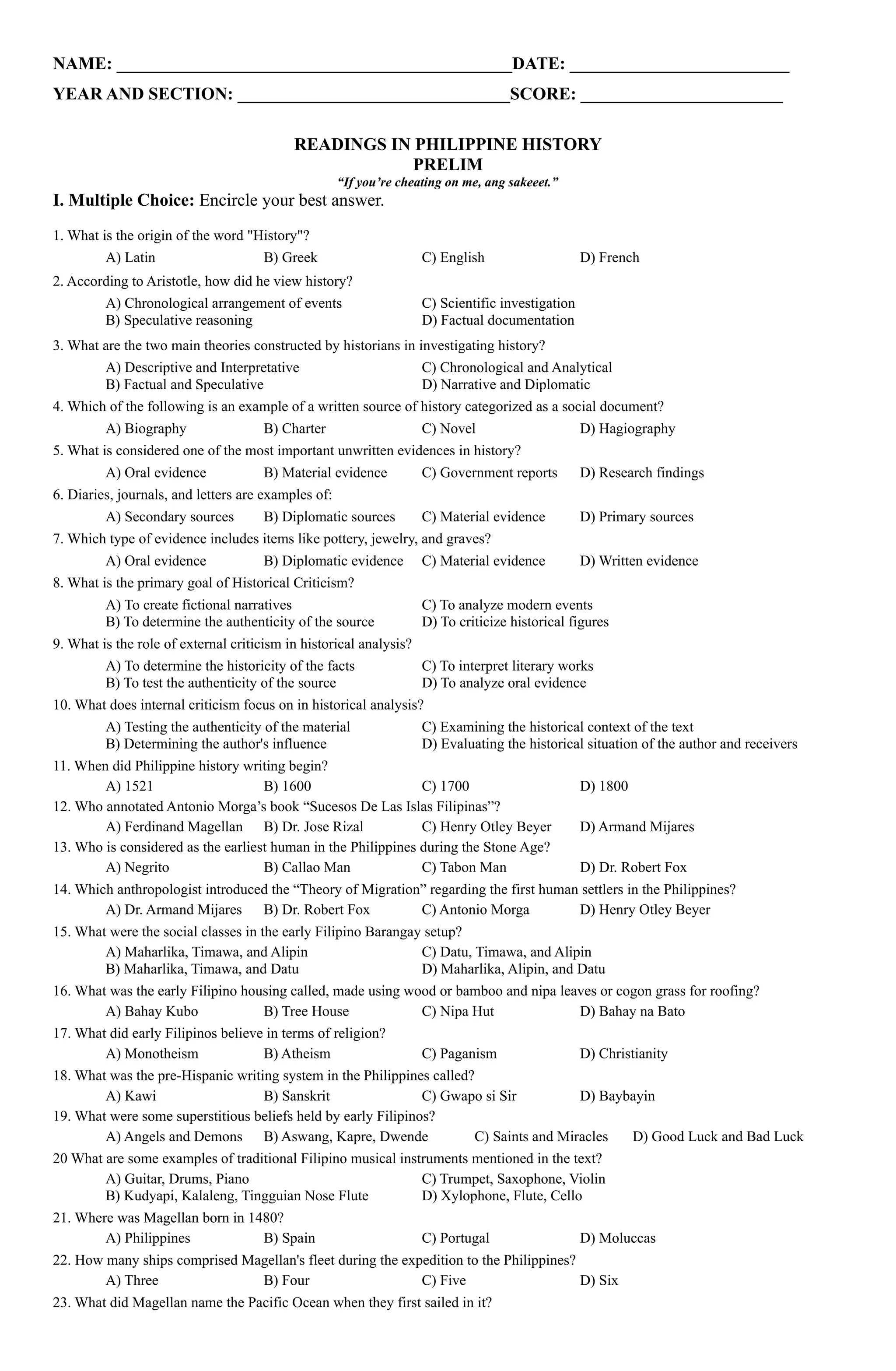 PRELIM - HISTORY.docx................... | PDF