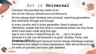 Art Appreciation- College Subject- GE 6. | PPTX