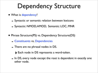 Dependency Parsing | PDF