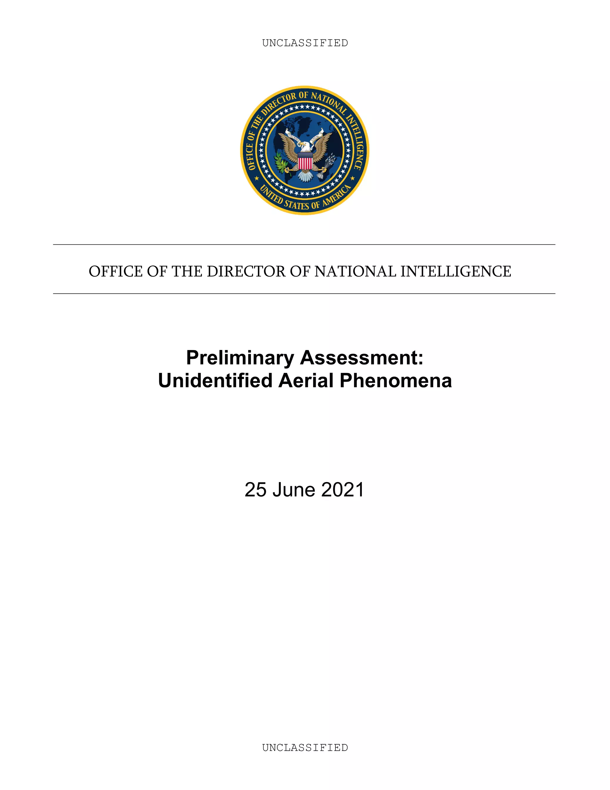 Prelimary assessment-uap-20210625 | PDF