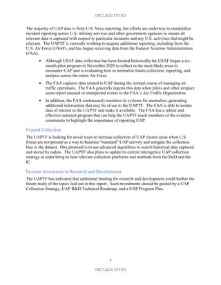 Prelimary assessment-uap-20210625 | PDF | Defense Industry | Industries