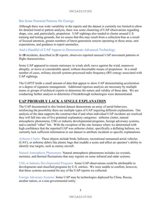 RELATÓRIO OVNI/UAP, JUNHO DE 2021 - EUA (versão original - inglês) | PDF