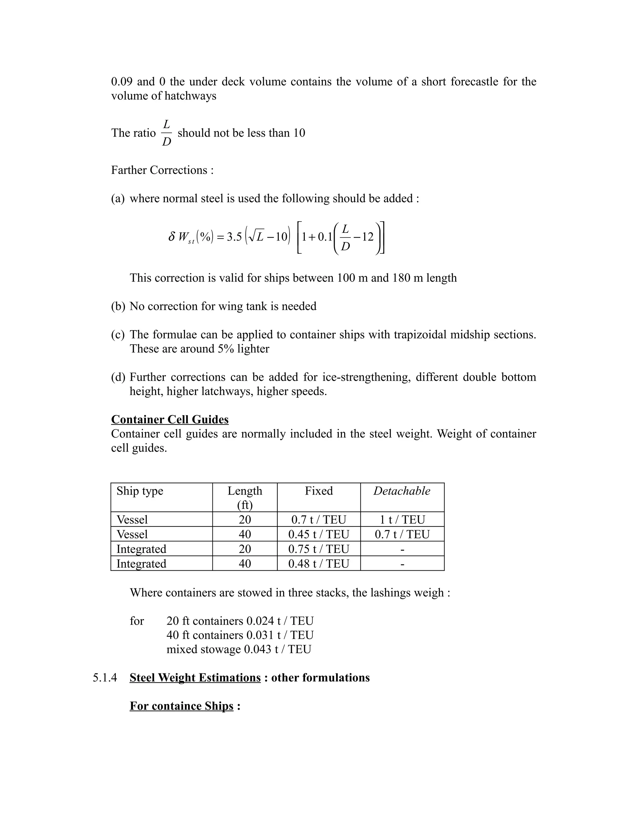 Preliminary ship-design | PDF