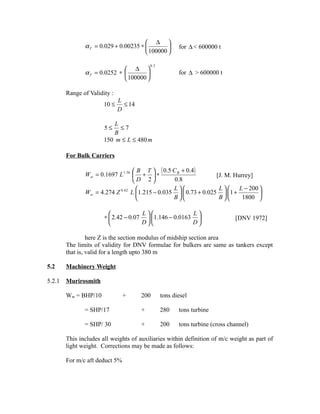 Preliminary ship-design | PDF