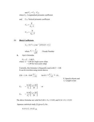 Preliminary ship-design | PDF