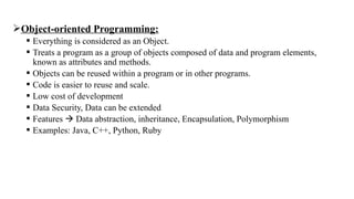 Principlesofprogramminglanguage concepts.pptx | Free Download