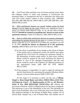 Preliminary decree for partition (article) | DOC