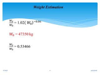 Preliminary Design of 100 Seater Aircraft | PDF