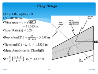 Preliminary Design of 100 Seater Aircraft | PDF