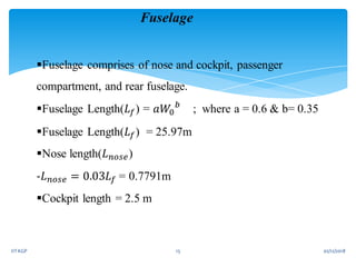 Preliminary Design of 100 Seater Aircraft | PDF