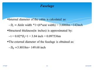 Preliminary Design of 100 Seater Aircraft | PDF