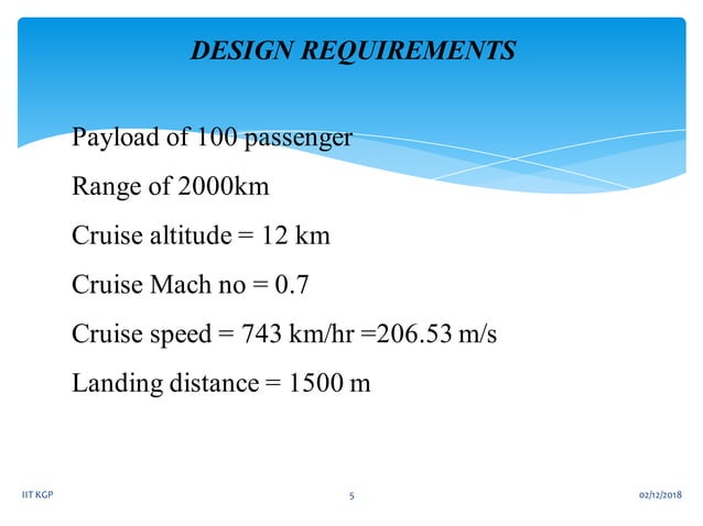Preliminary Design of 100 Seater Aircraft | PDF