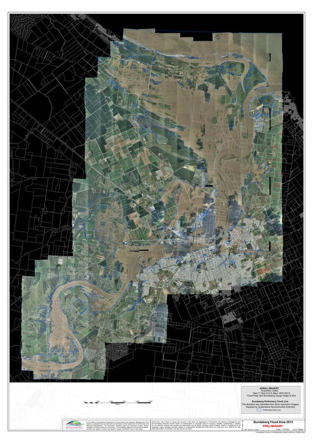 Preliminary Floodline Bundaberg | PDF | Australia and Oceania Travel ...