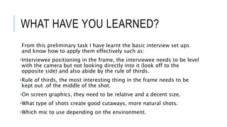 Preliminary Interview | PPTX