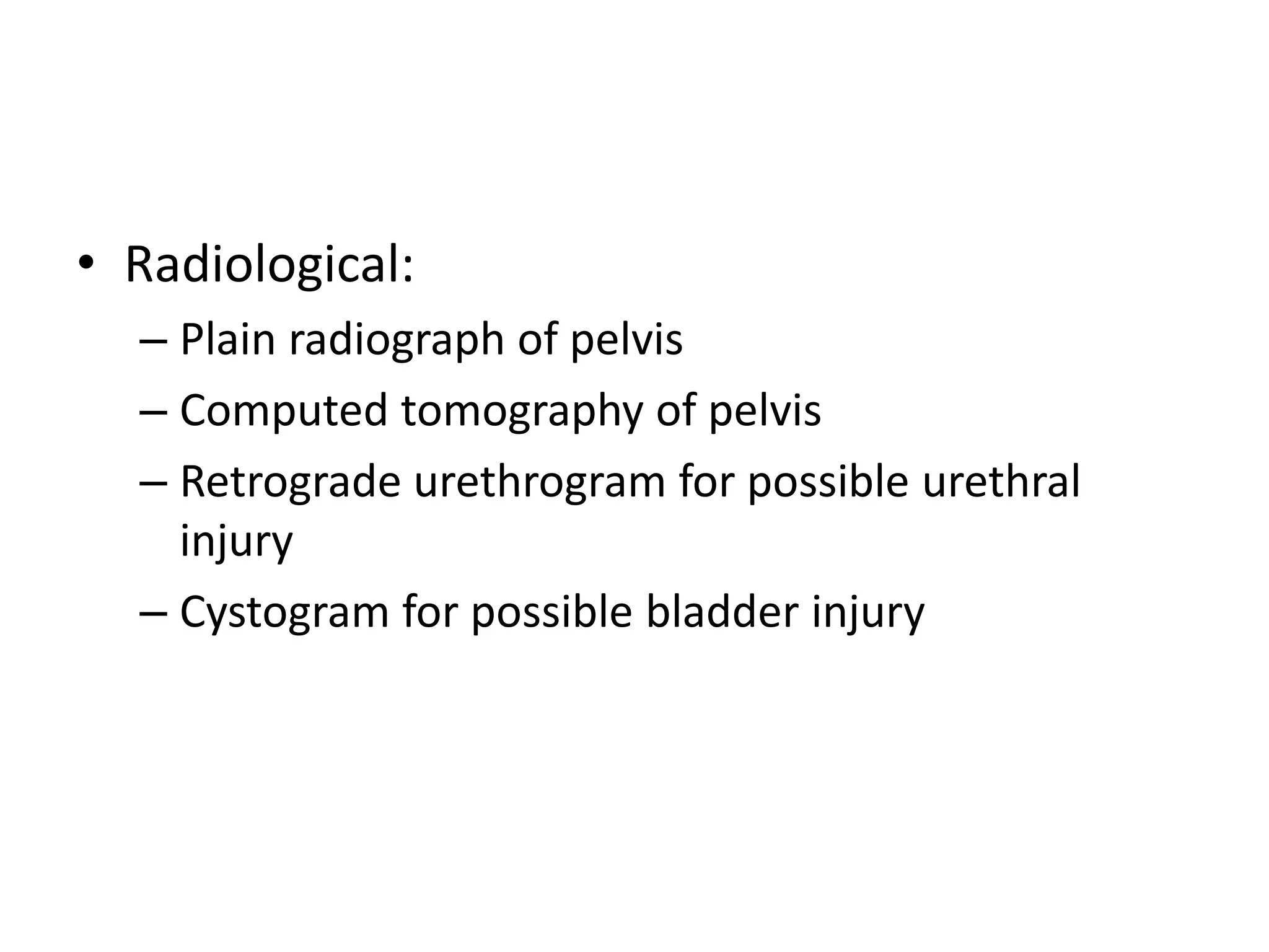 Preliminary management of pelvic injury | PPTX
