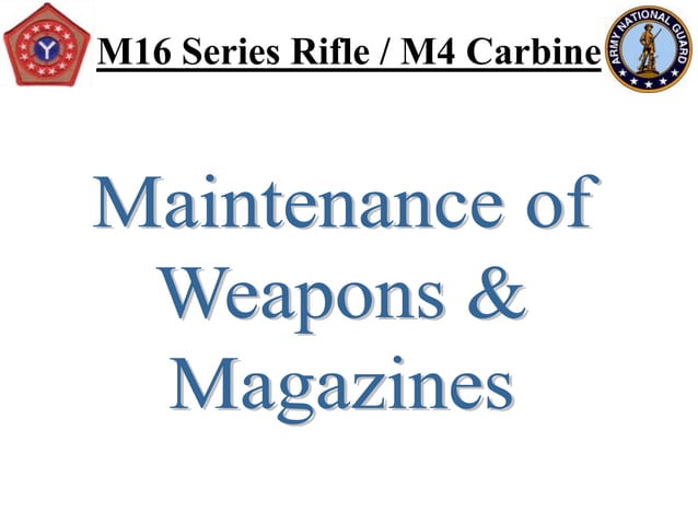 Preliminary Marksmanship Instruction | PPTX