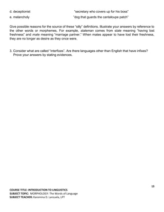 PRELIMINARY MODULE III OF INTRODUCTION TO LINGUISTICS.pdf