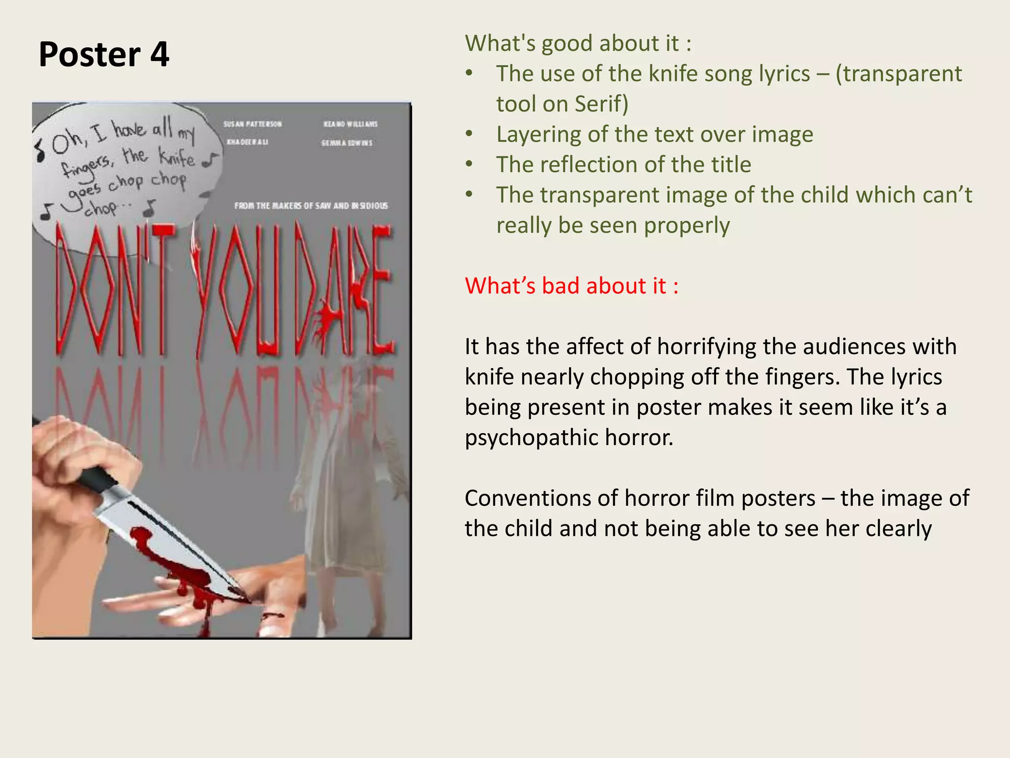 Preliminary posters | PPT