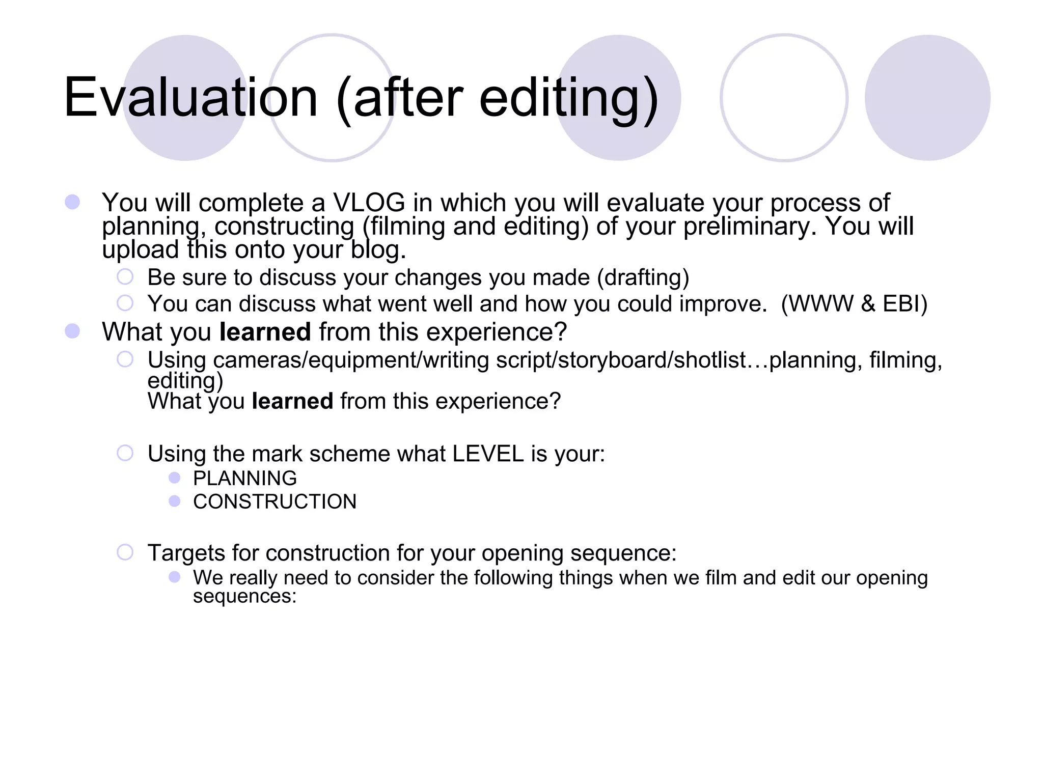 Preliminary powerpoint structure | PPT