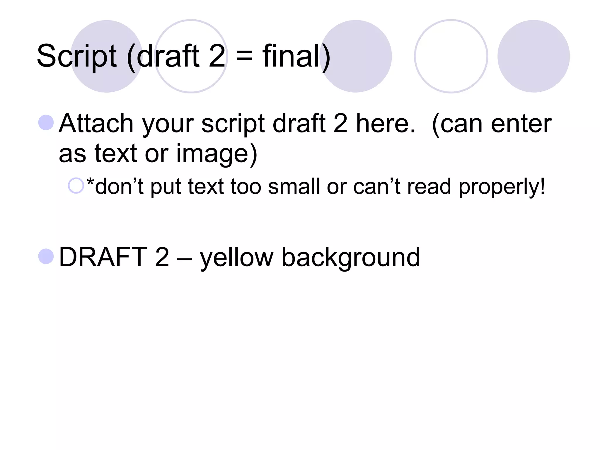 Preliminary powerpoint structure | PPT