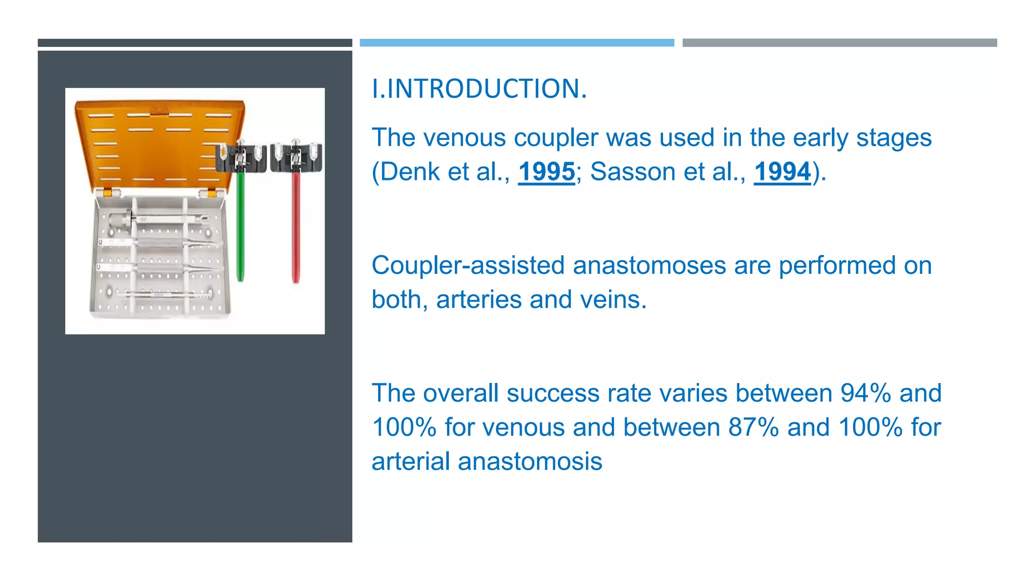 Preliminary results using coupler in microsurgery | PPT