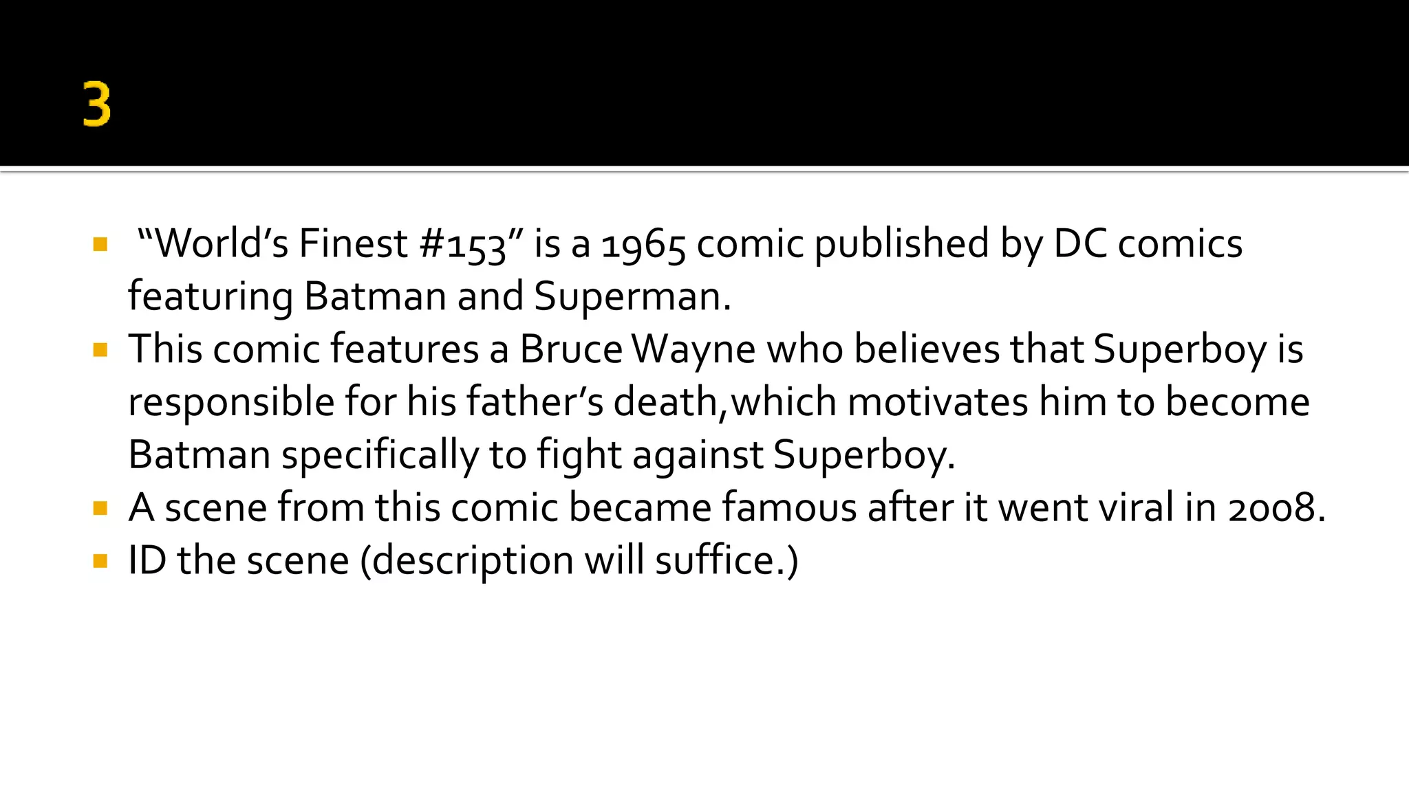 Comic Quiz DRISHTI'17 Prelims | PPTX